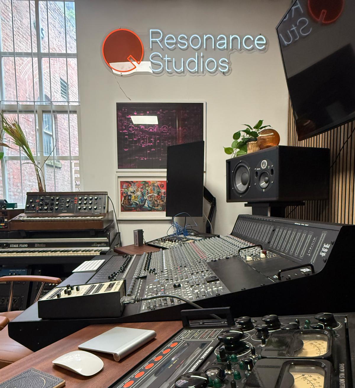 Resonance Studios, Housing the Largest and Most Comprehensive Collection of Synths, Drum ...